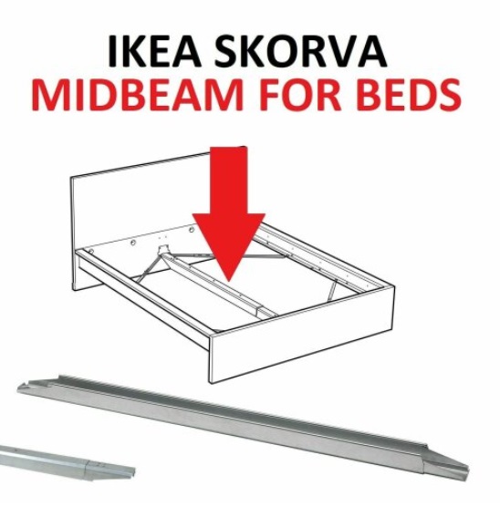 used IKEA SKORVA Midbeam, galvanised | Thriftology Melbourne